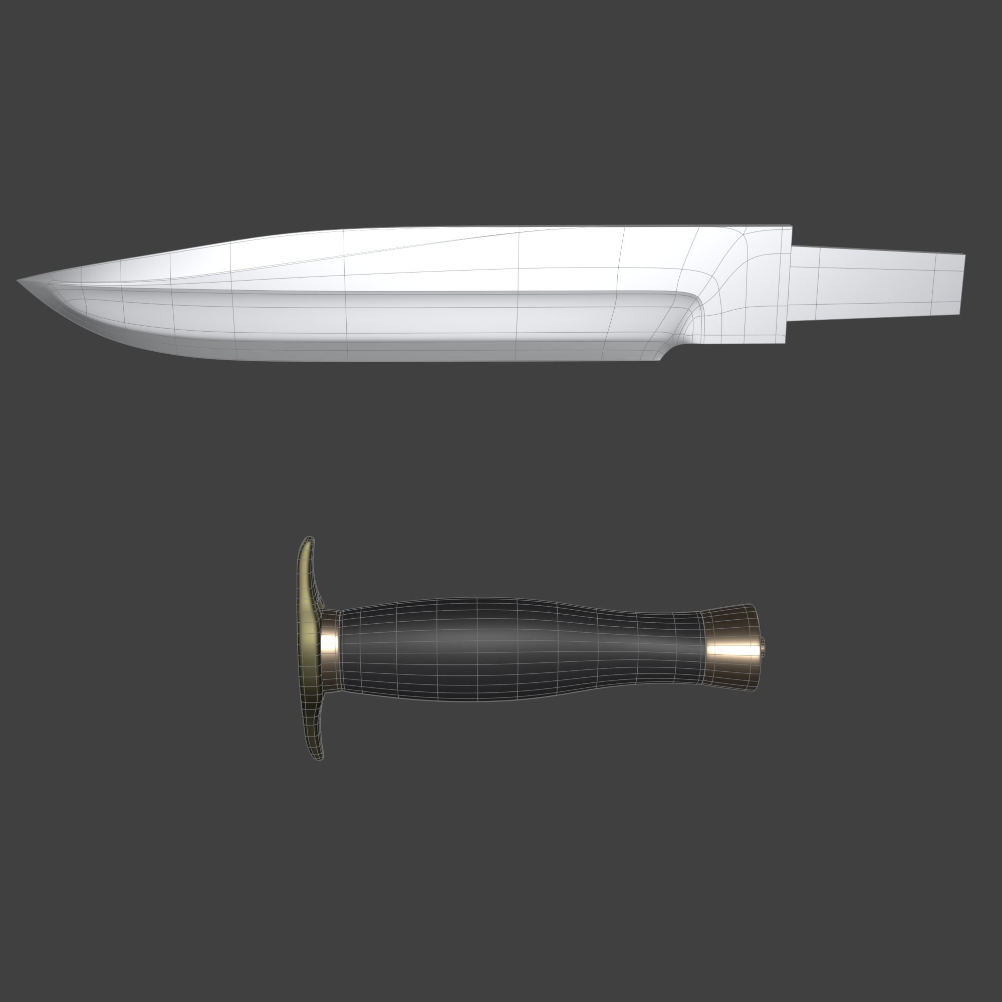 3D Print Model Replica of the Infinite Knife From the Resident Evil 2 ...