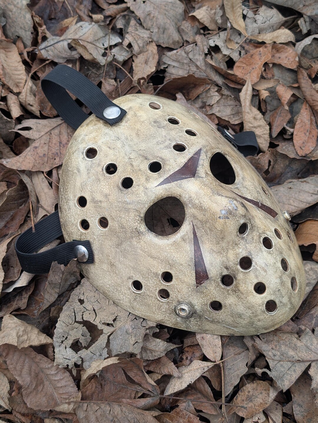Friday the 13th 2009 Remake Inspired Hand-painted Hockey Mask - Etsy