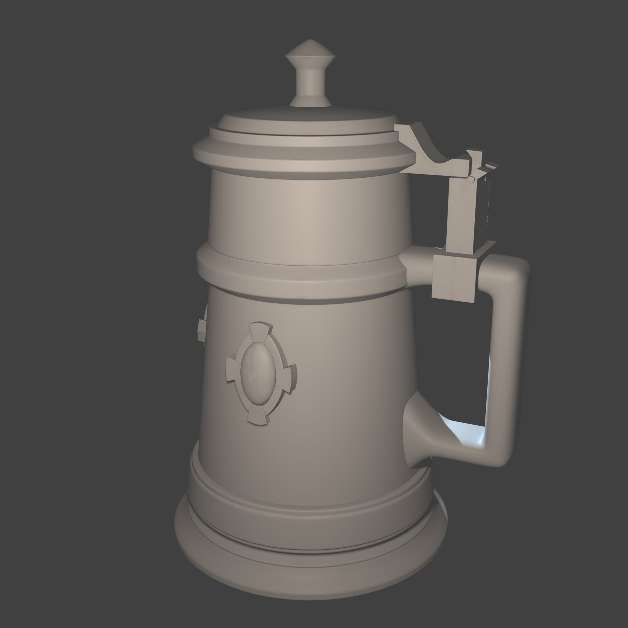 3D Print Model Replica of the Beer Stein From the Original Resident ...