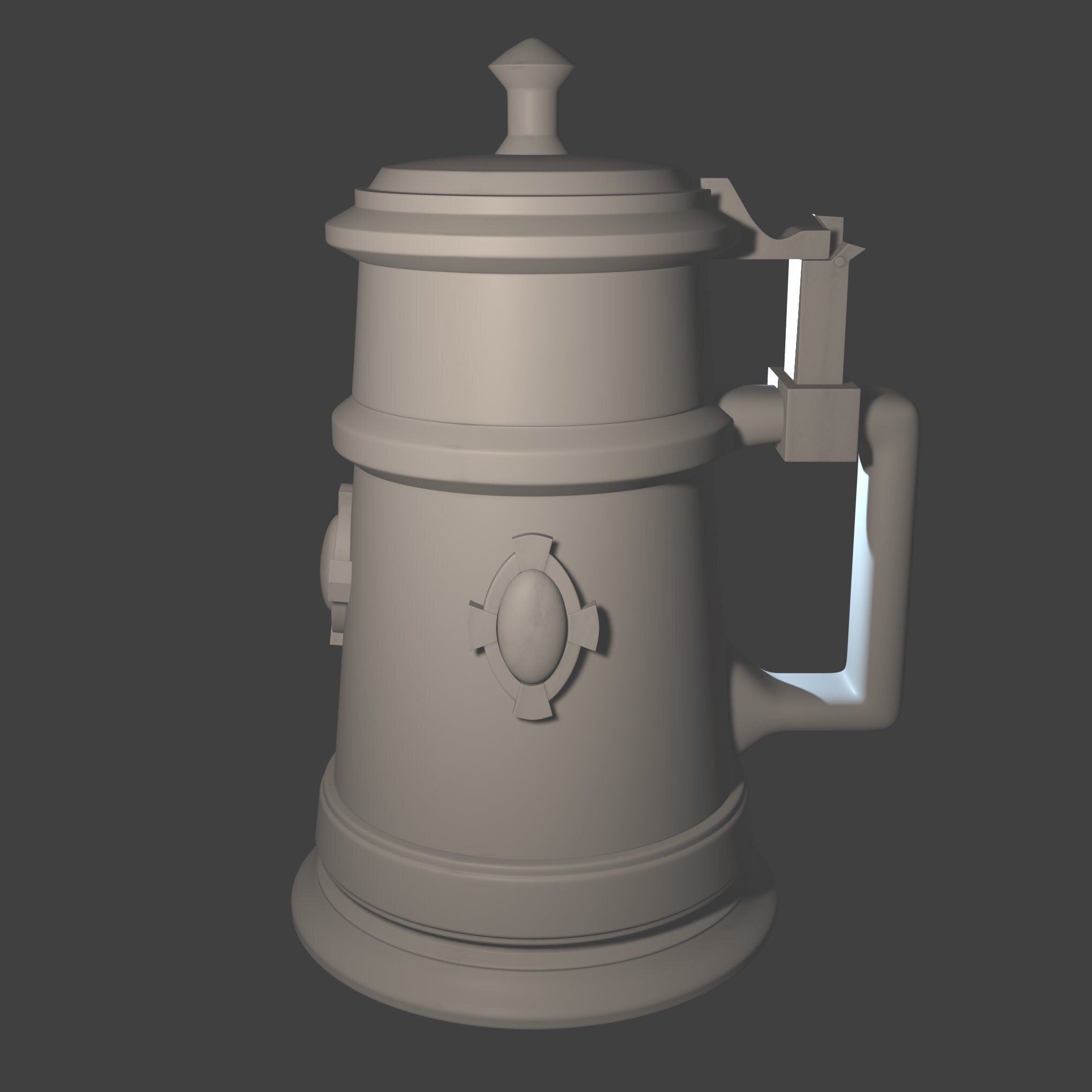 3D Print Model Replica of the Beer Stein From the Original Resident ...