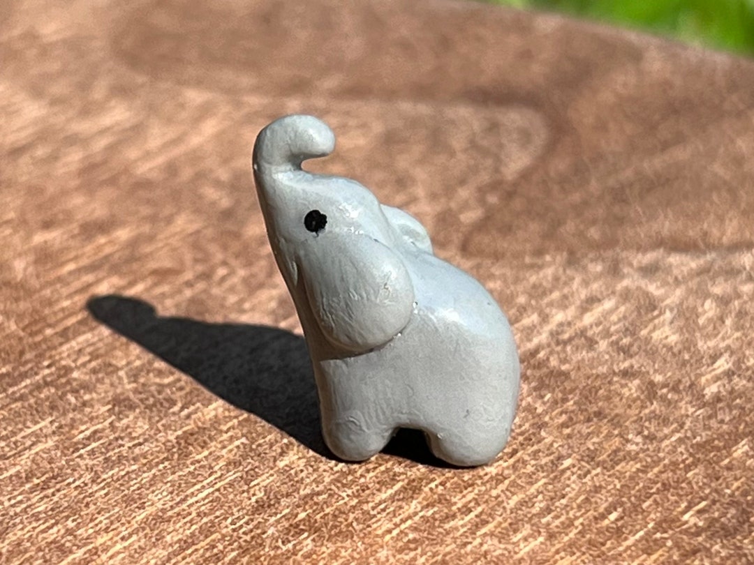 Mini Wini Elephant | Miniature Elephant | Handmade Figurine | Knick ...