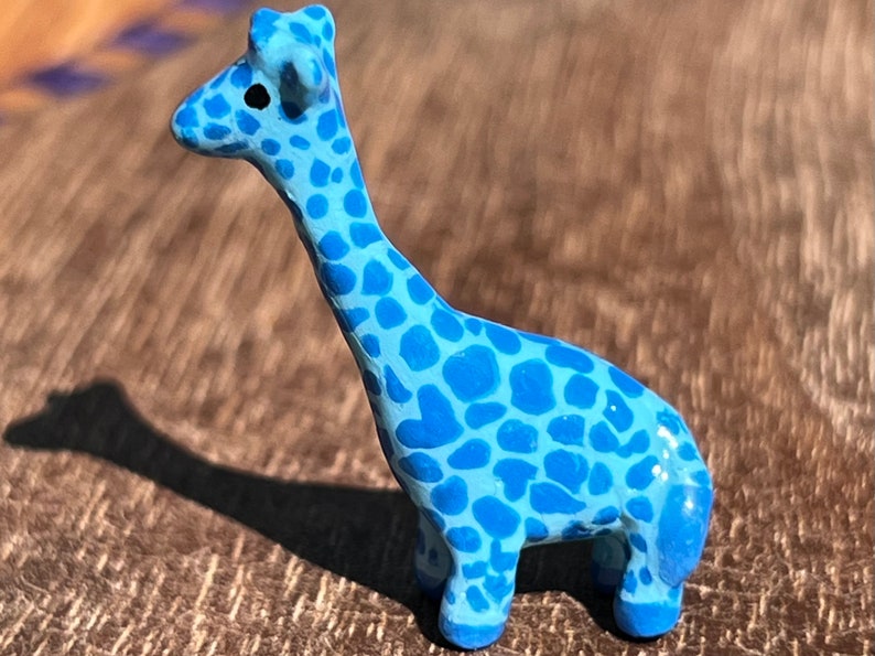 Mini Wini Giraffe Miniature Giraffe Handmade Giraffe Figurine Knick ...