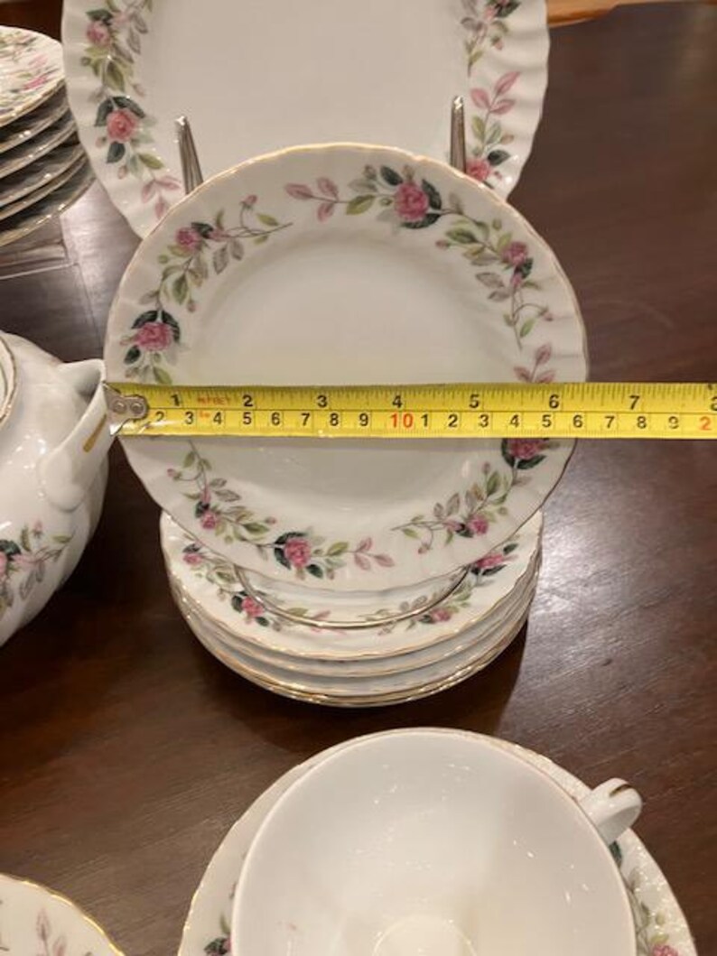 Regency Rose by Creaive Fine China - ESTATE SET - 45 Pieces of Vintage ...