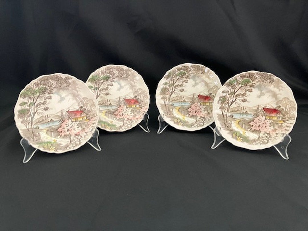 Welcome Home (white Background) by J & G Meakin - Four Vintage Bread ...