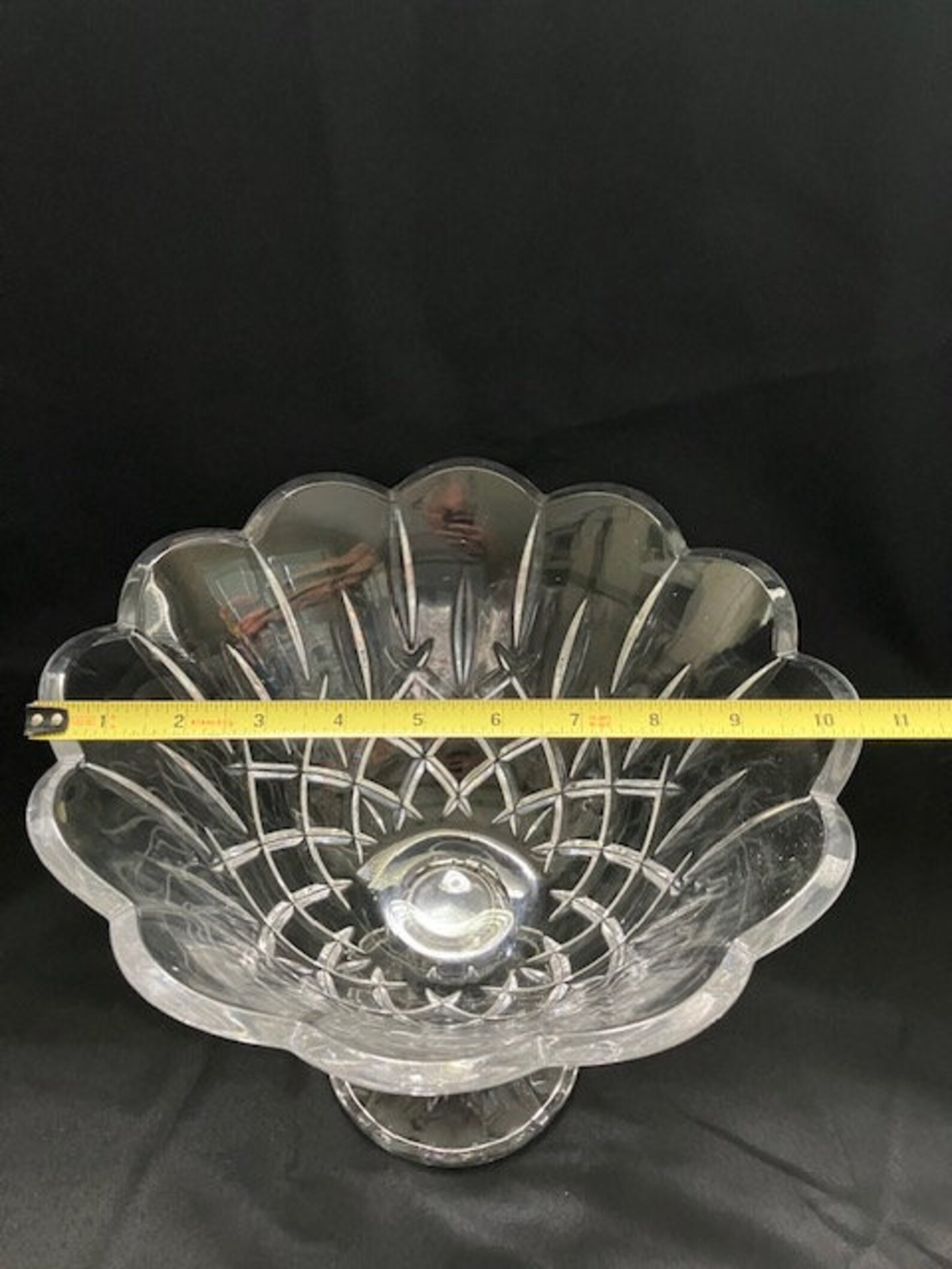 Lady Anne by Gorham Crystal Vintage Pedestal Base Centerpiece Bowl - Etsy