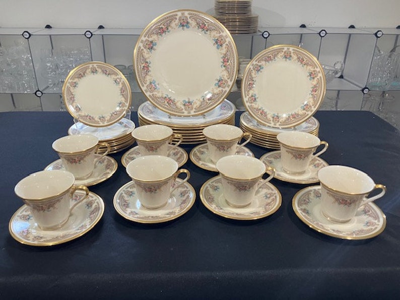 Versailles by Lenox - RARE - 40 Piece Estate Set of Vintage Bone China ...