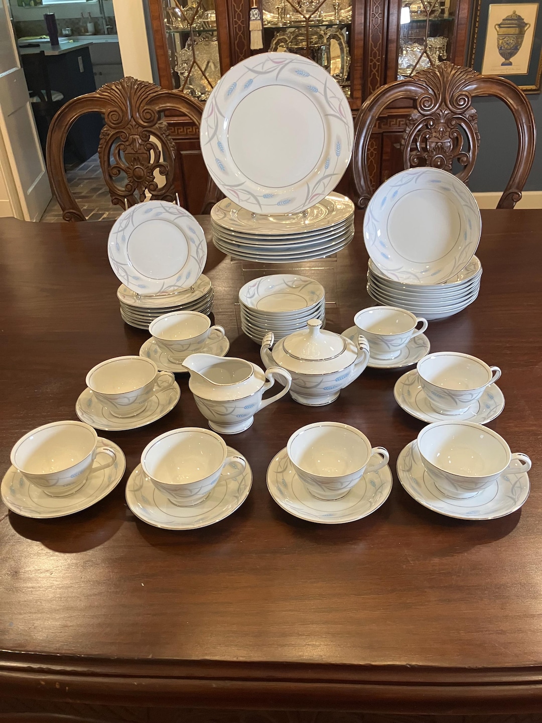 Royal Wheat by Valmont China - ESTATE SET - 54 Pieces of Vintage ...