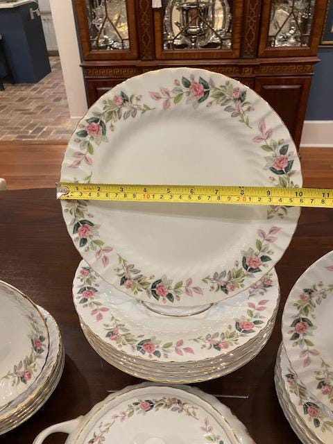 Regency Rose by Creaive Fine China - ESTATE SET - 45 Pieces of Vintage ...