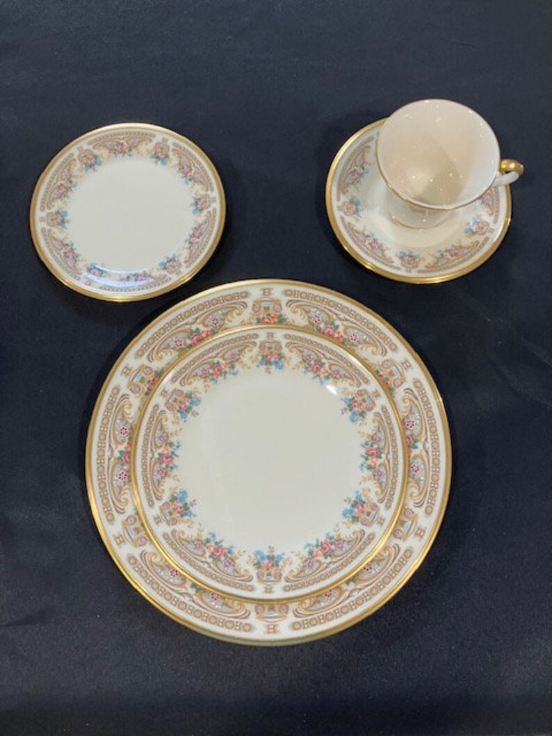 Versailles by Lenox - RARE - 40 Piece Estate Set of Vintage Bone China ...