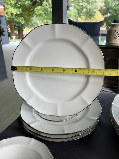 Imperial Platinum by Noritake - 26pc Starter Set of Vintage Bone China ...