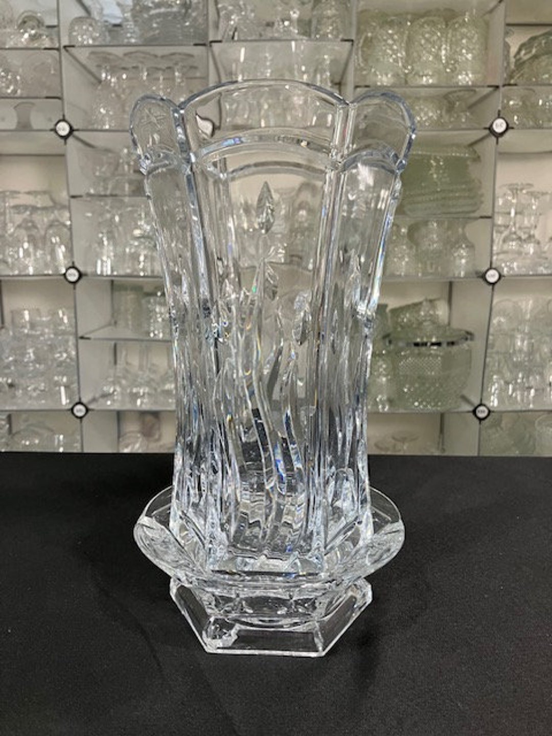 Party Lite by Partylite Signature Crystal - Vintage Lead Crystal ...