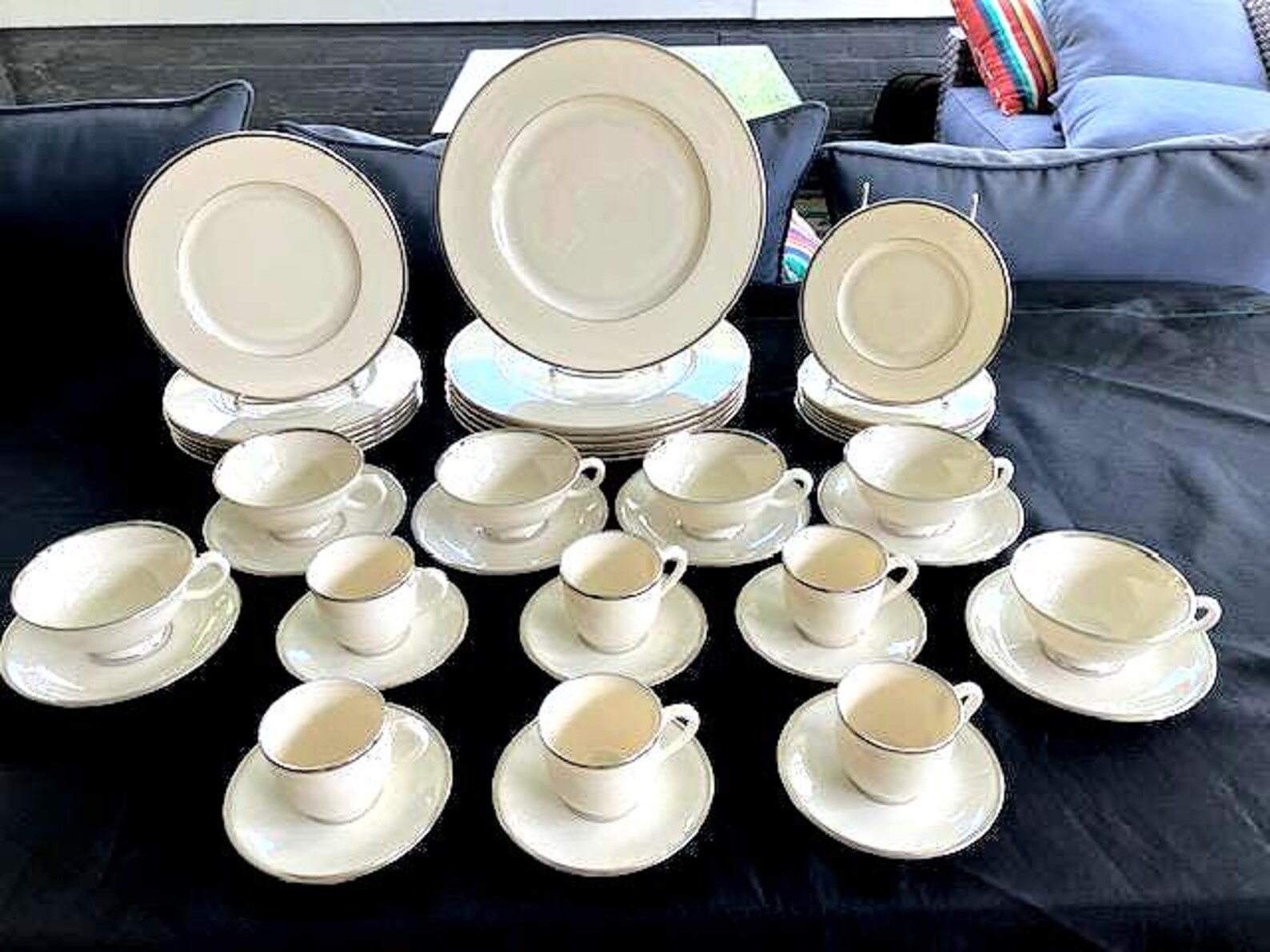 Montclair by Lenox - ESTATE SET - 42 Pieces of Vintage Bone China - Etsy