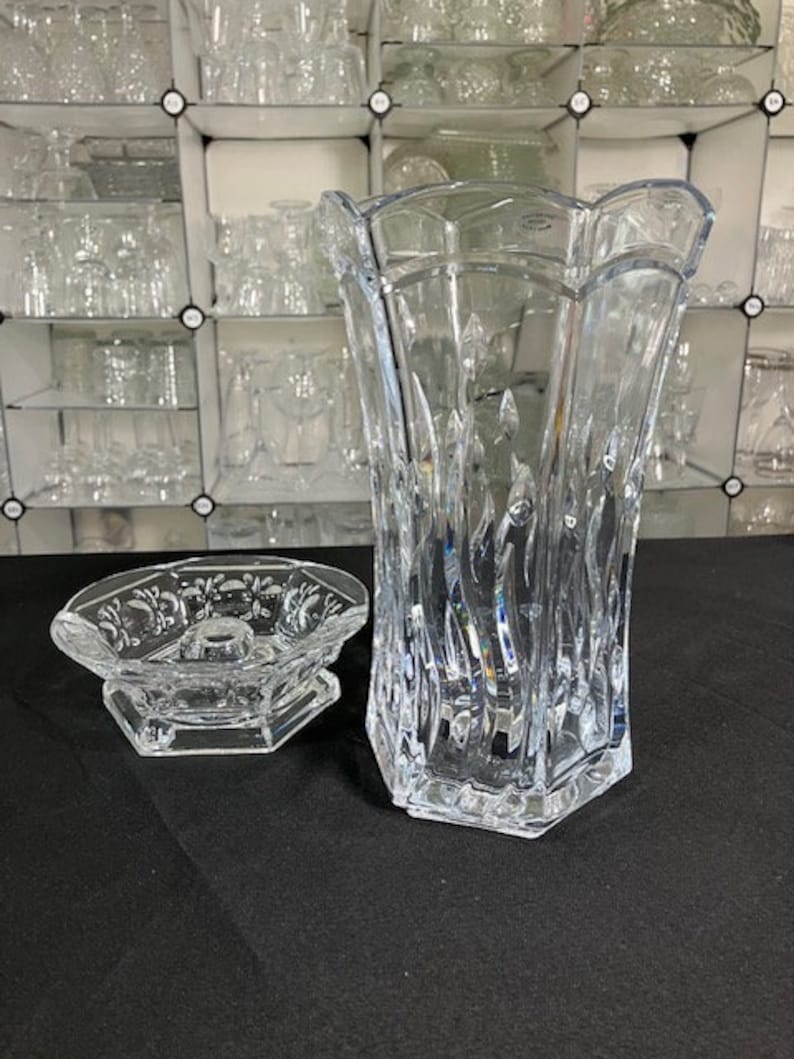 Party Lite by Partylite Signature Crystal - Vintage Lead Crystal ...