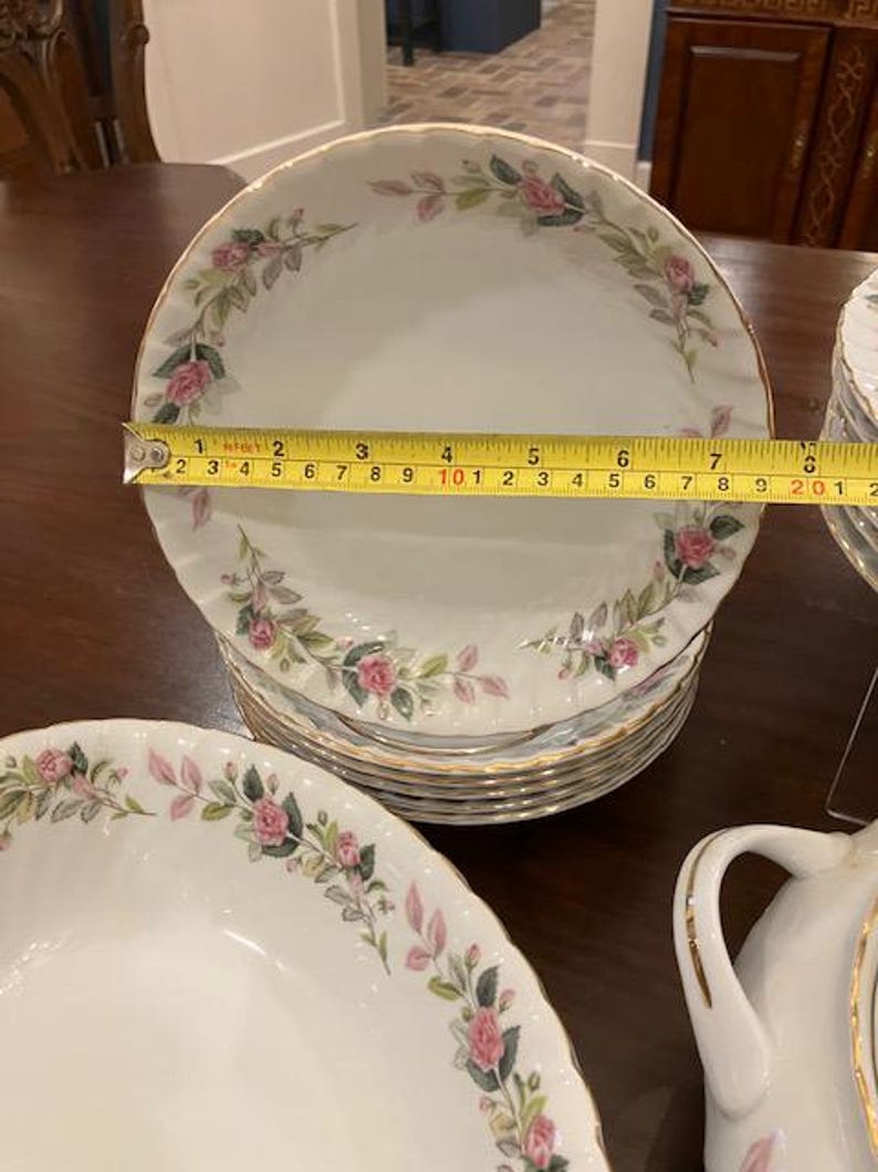 Regency Rose by Creaive Fine China - ESTATE SET - 45 Pieces of Vintage ...