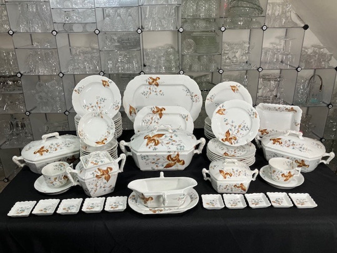 PH Leonard Vienna Austria - RARE - 69pcs of Vintage (7274) Porcelain ...