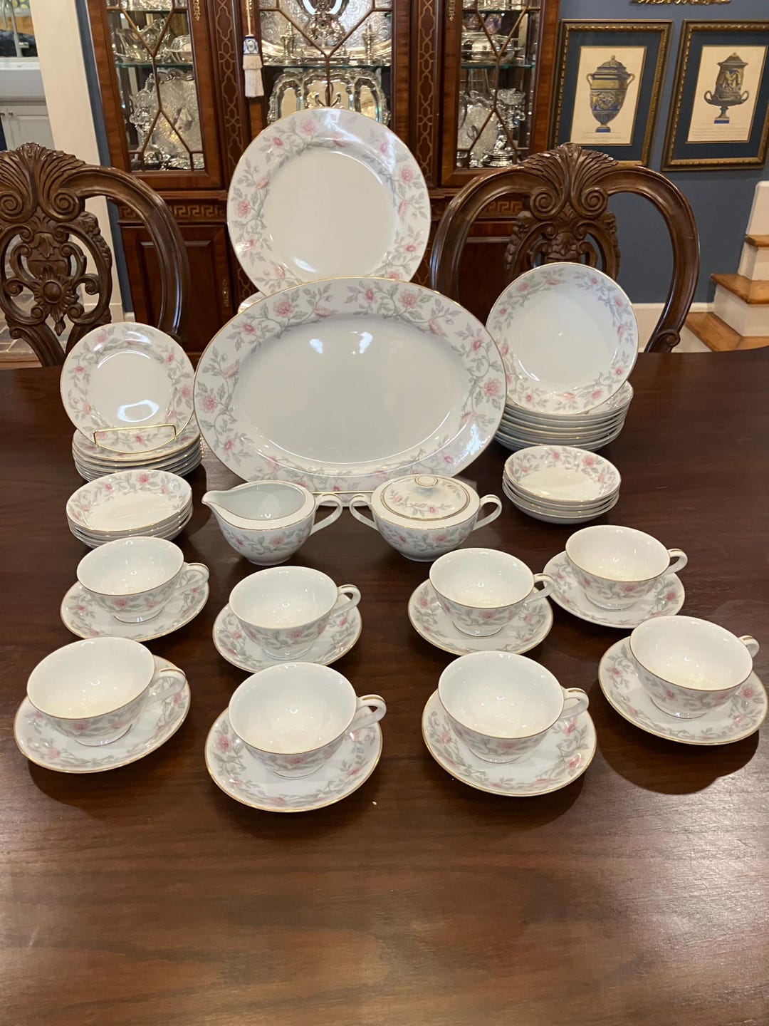 Shalimar by Valmont China - ESTATE SET - 52 Pieces of Vintage ...