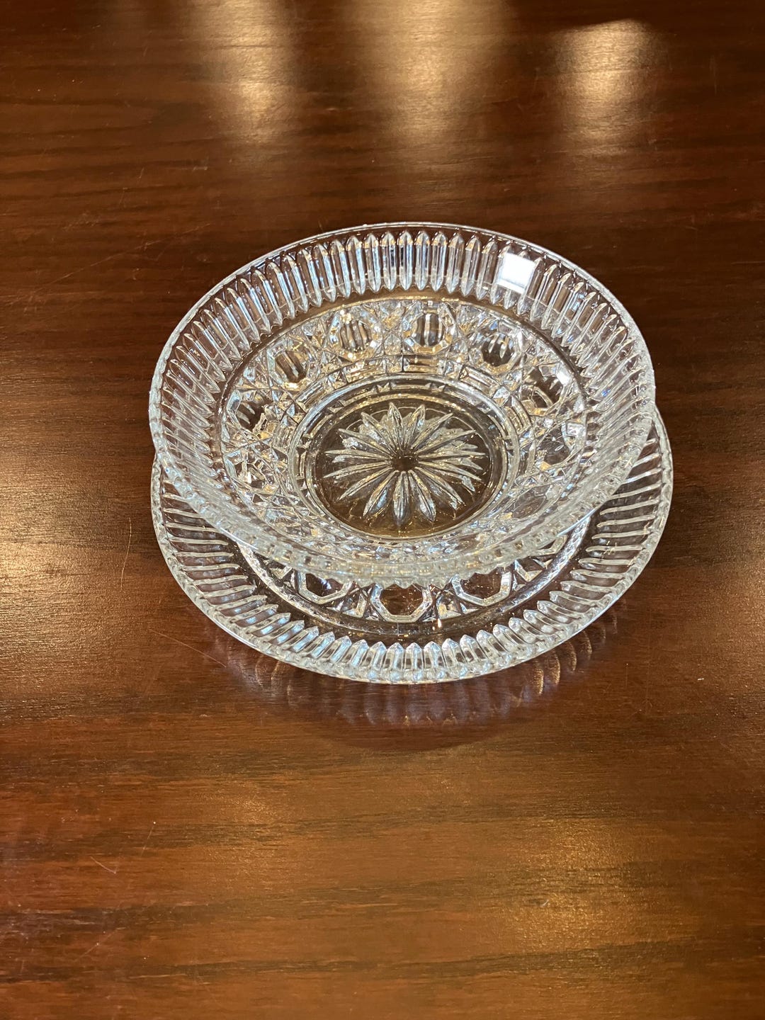 Windsor Clear by Federal Glass - One Vintage Mayonnaise Bowl With ...