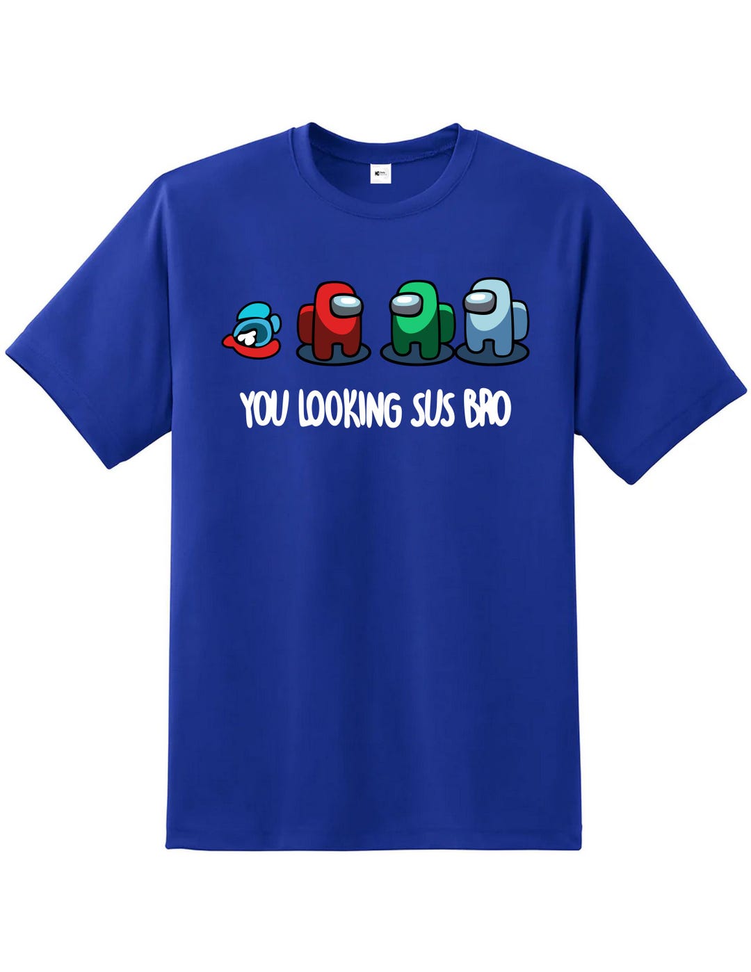 Among Us Kids T-shirt: "you Looking SUS Bro" Gaming Tee - Etsy UK