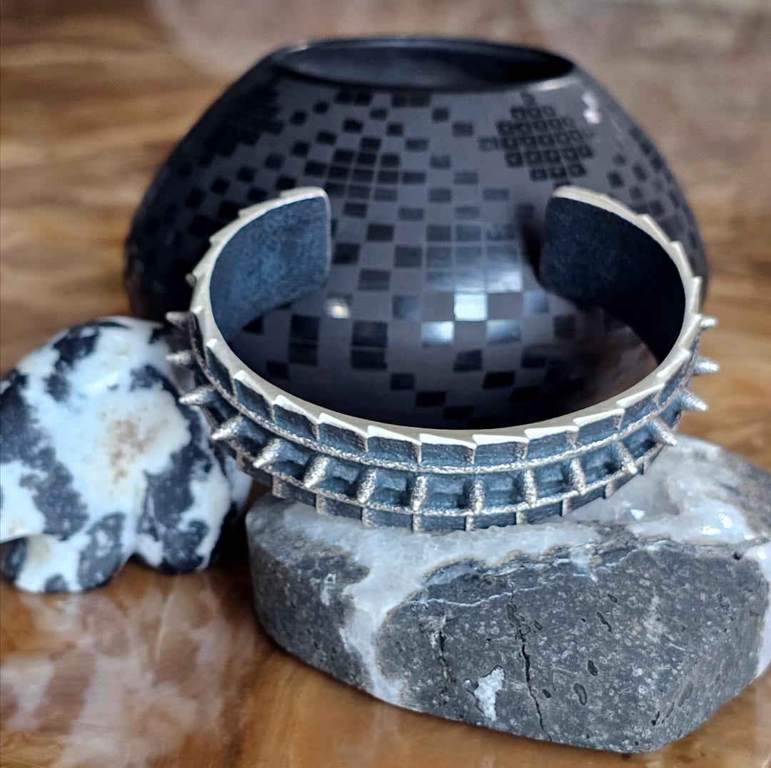 Incredible Spiked Cuff by Monty Claw - Etsy