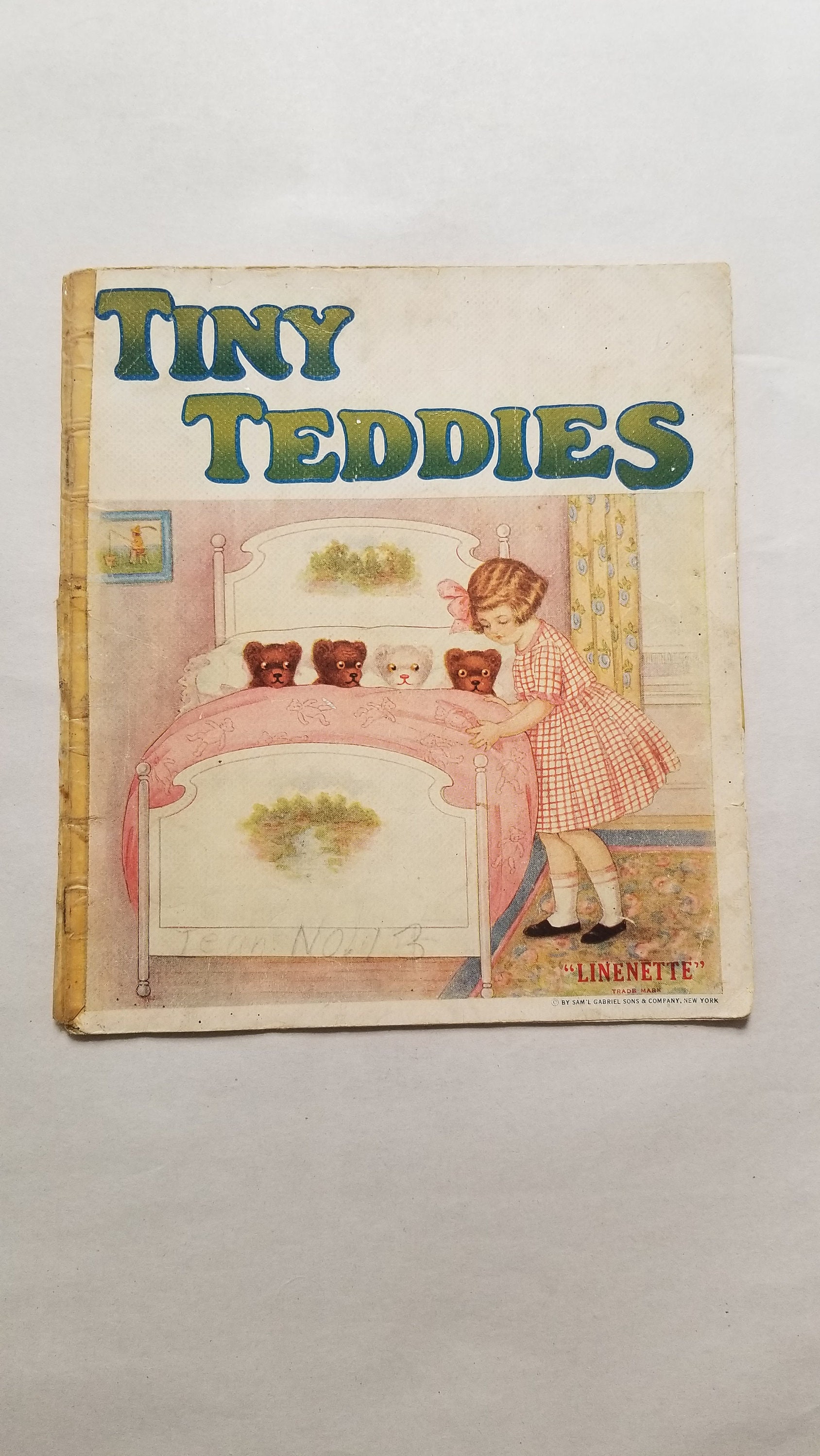 Lot of 3 Vintage Children's Books tiny Teddies, the Three Bears, the ...