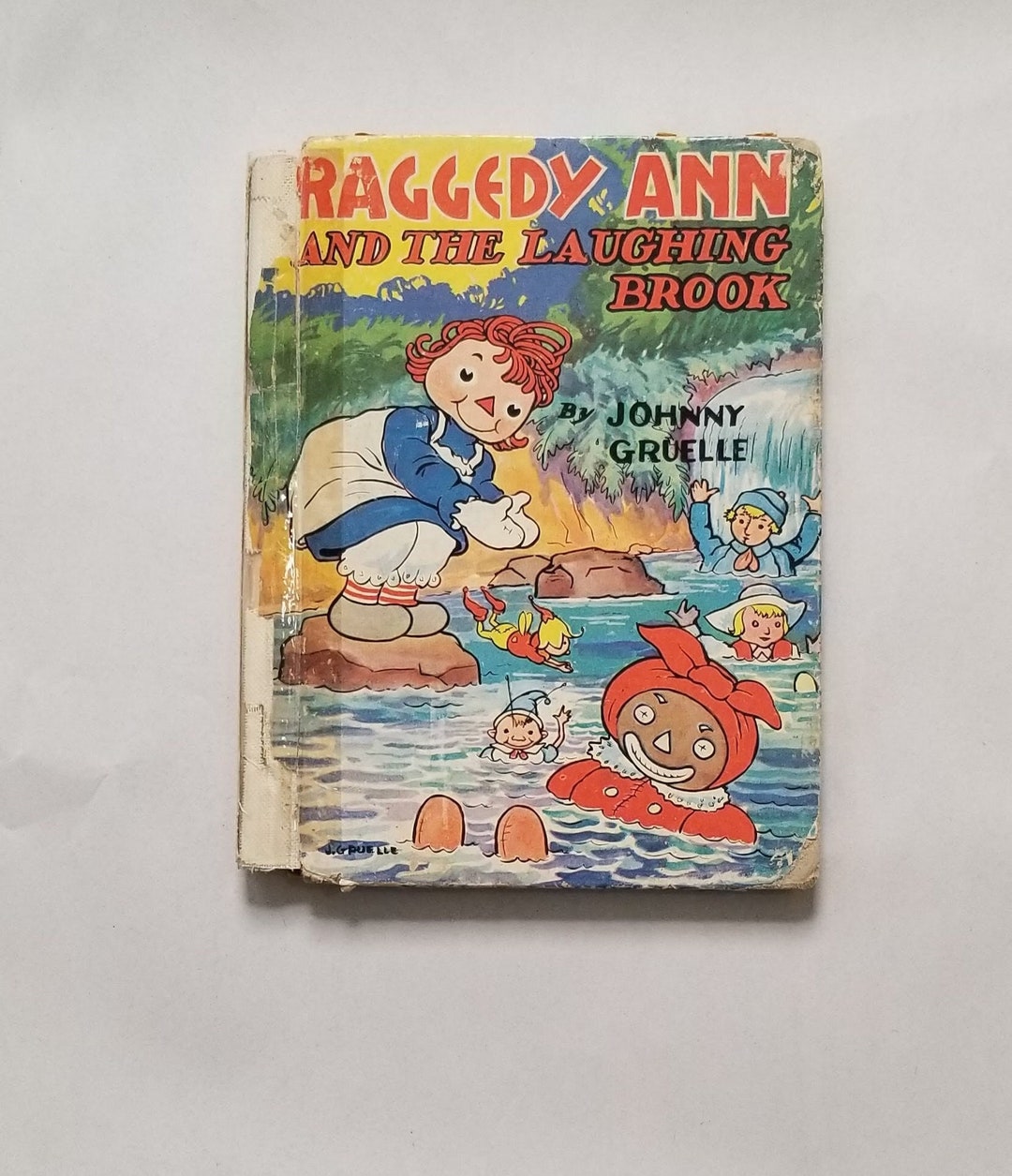 Vintage "raggedy Ann and the Laughing Brook" Book - Etsy