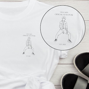 Stray Kids Shirt, Stay Pose, Love Stay, Love SKZ, You Can Stay, Stray ...