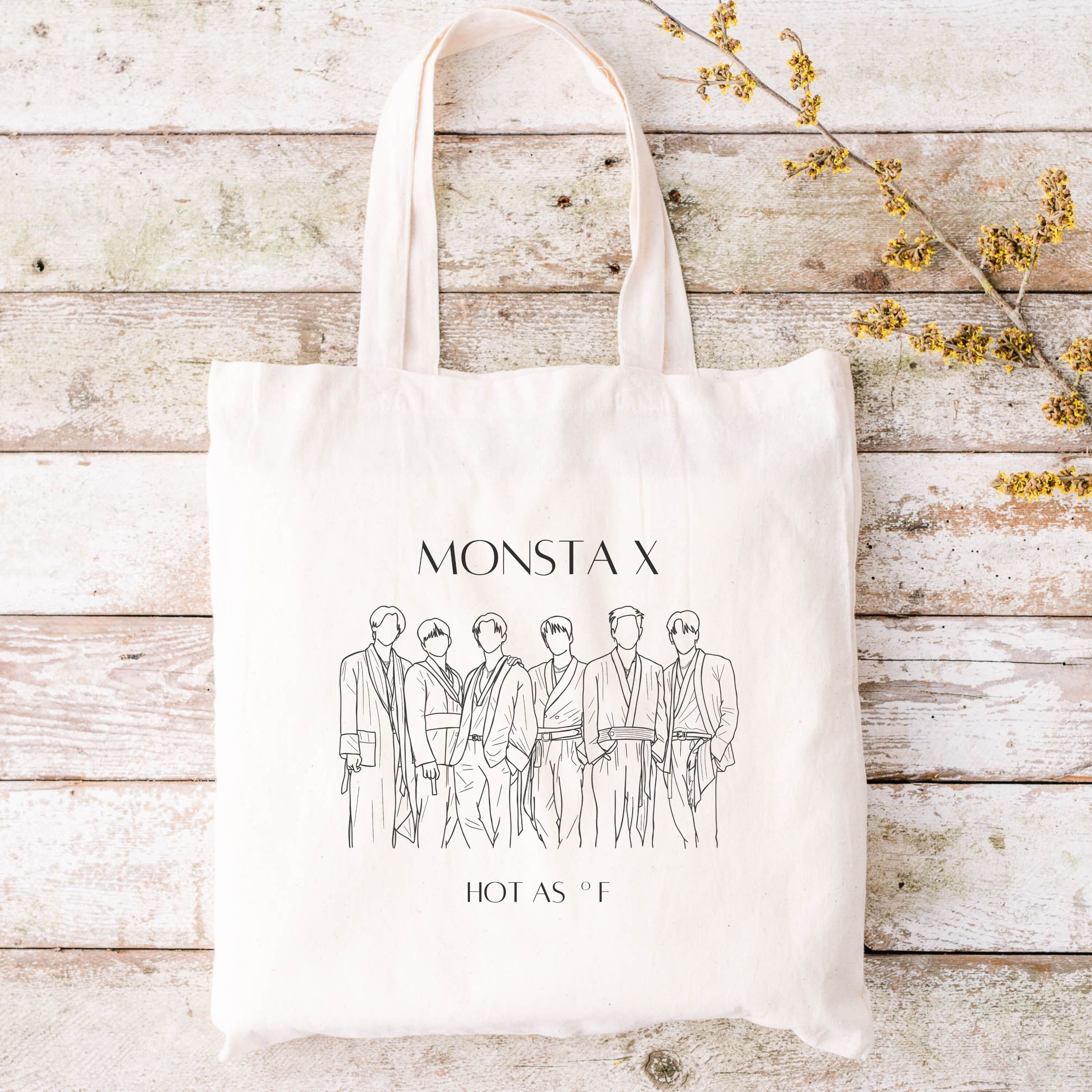 Monsta X Tote Bag | Monsta X Gambler | Monsta X Tote | Monsta X Merch ...