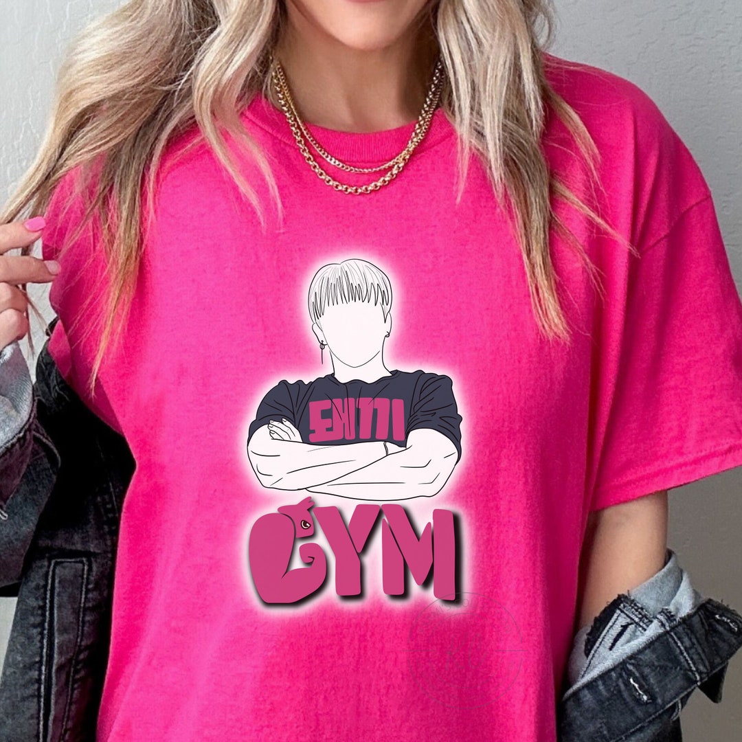 Dwaekki Gym Shirt, Changbin, Muscle Racha, Stray Kids Top, Kpop Shirt ...
