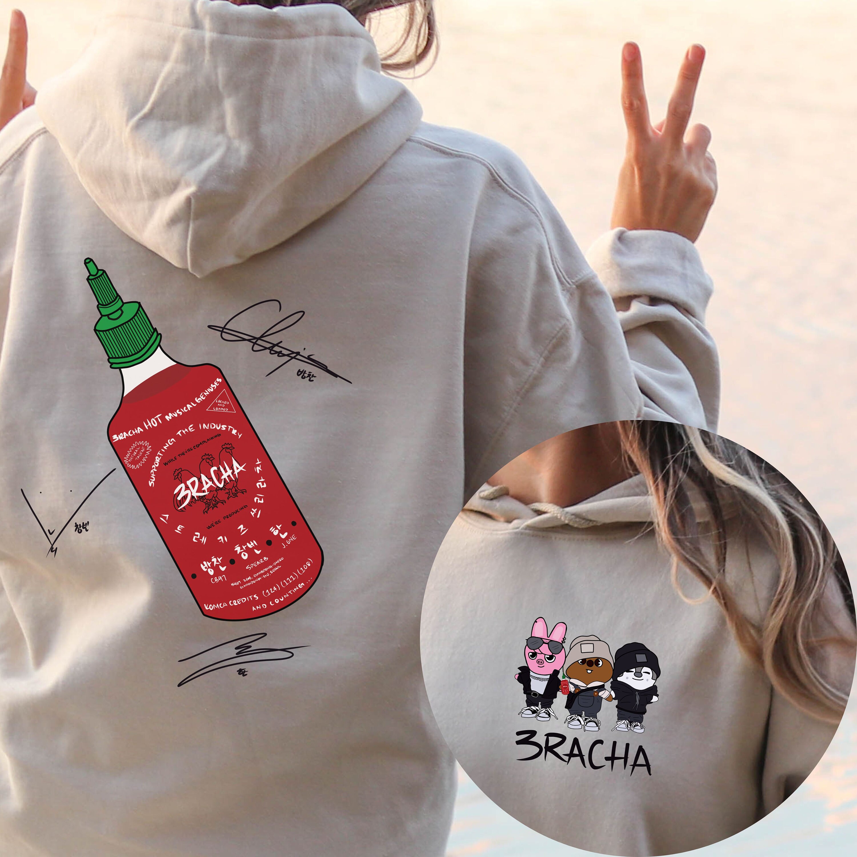 3racha Sweatshirt3racha Hoodie Stray Kids Hoodie Stray Kids - Etsy