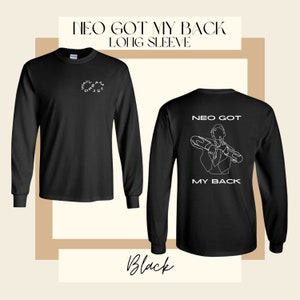 NCT Inspired Long Sleeve, Neo Got My Back, Kpop Shirt, NCT Dream, Wayv ...