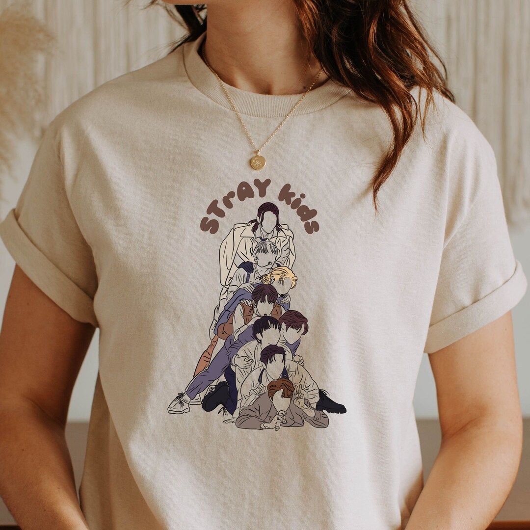 Stray Kids Stay Shirt, Stray Kids Shirt, SKZ Shirt, Stray Kids Fan Art ...
