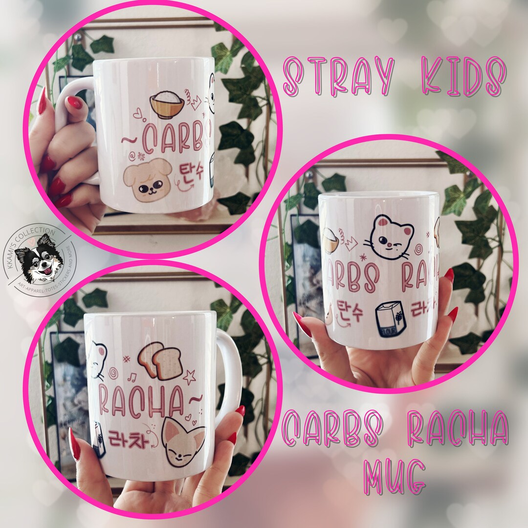 Stray Kids Carbs Racha Mug, Skz, Stray Kids Mug, SKZ Mug, SKZ Cup ...