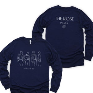 The Rose Shirt Sweatshirt Hoodie , Kpop Merch, the Rose Shirt Tee, Kpop ...