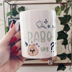 Stray Kids Pabo Racha Mug, Skz, Stray Kids Mug, SKZ Mug, SKZ Cup ...