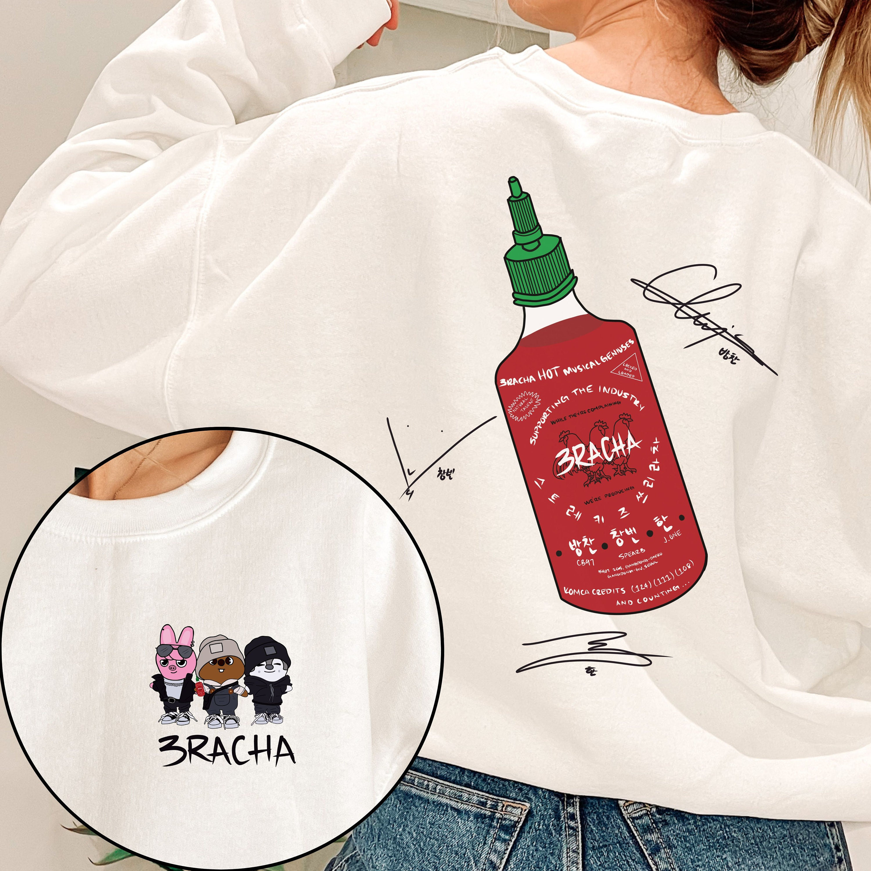 3racha Sweatshirt3racha Hoodie Stray Kids Hoodie Stray Kids - Etsy