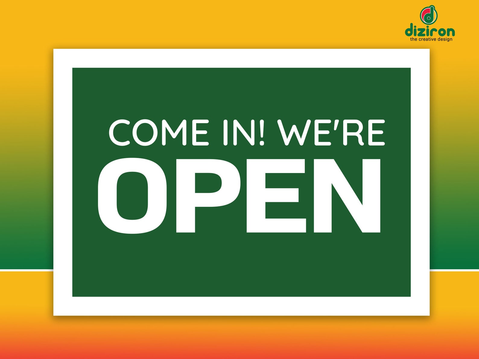 Printable Come in We're Open and Sorry We're Closed, Sign Boards US ...