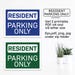 Resident Parking Only Sign Easy to Print at Home Printer - Etsy