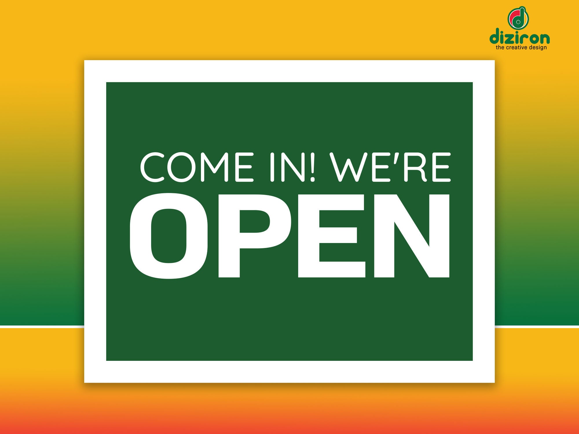 Printable Come in We're Open and Sorry We're Closed, Sign Boards US ...