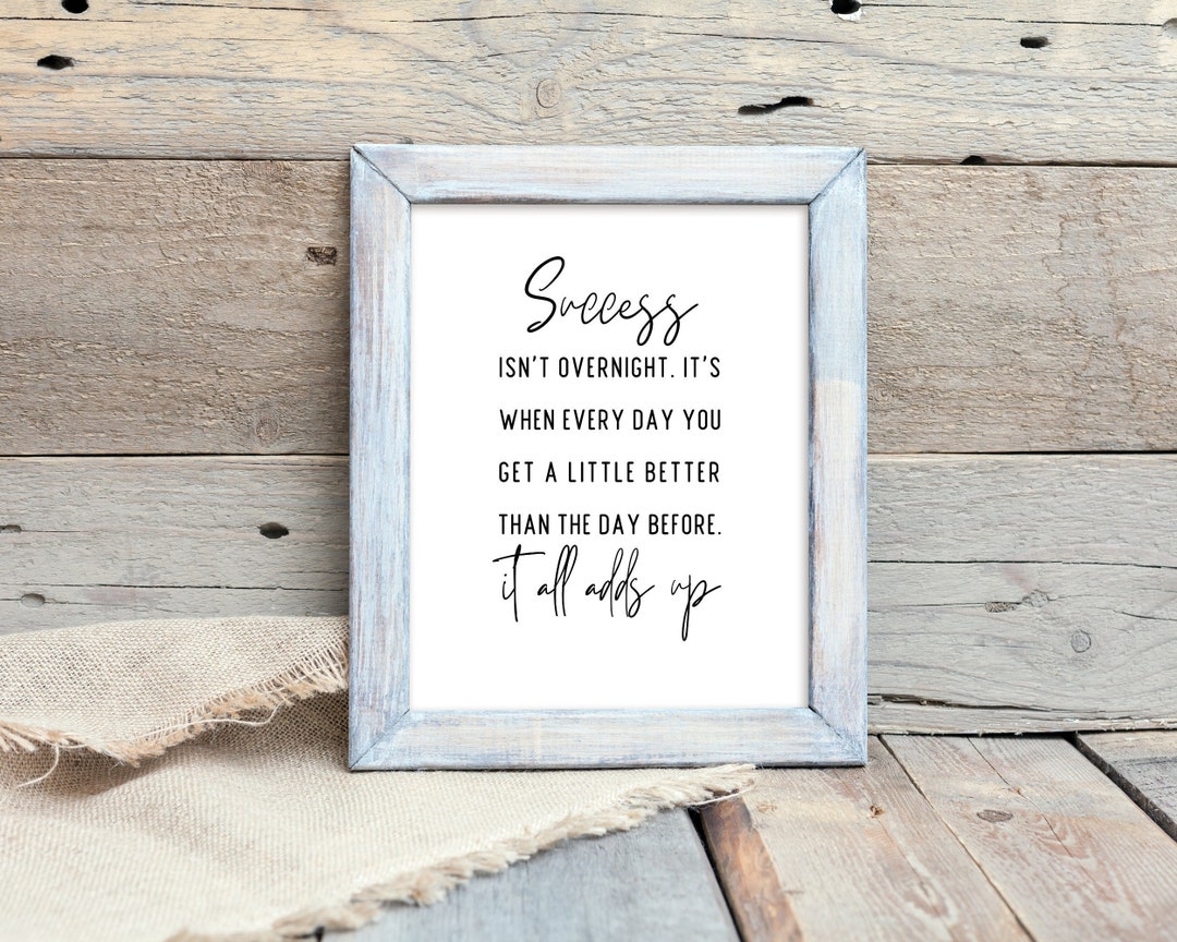 Success Wall Art / Motivational Posters / Success Quotes / Dorm Room ...