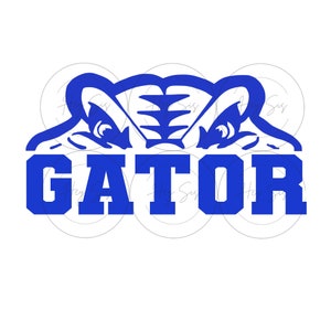 Royal Blue Gators PNG, SVG, Digital Design - Etsy