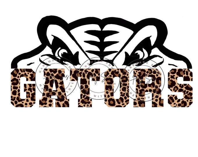 Green Gators Sublimation Design, PNG and SVG Digital Download, Gator ...