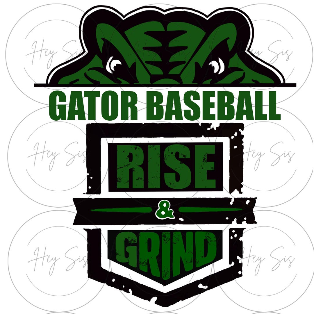3 Gator Baseball PNG Digital Downloads, Trendy, Sports, Gators - Etsy