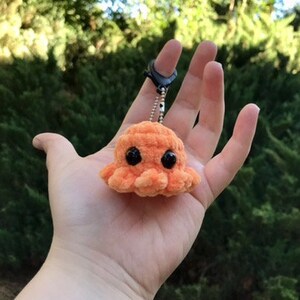 Mini Crochet Octopus Plushies and Keychains - Etsy
