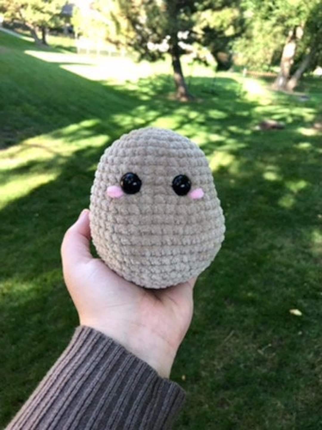 Crochet Potato Plushie - Etsy