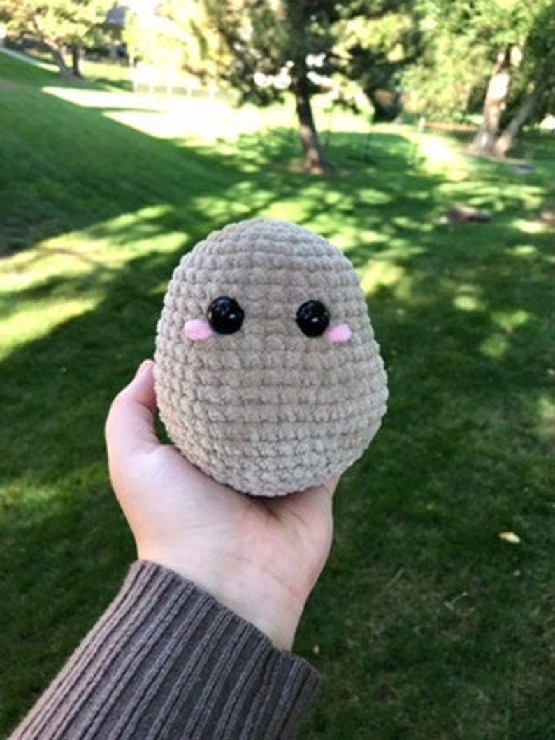 Crochet Potato Plushie - Etsy