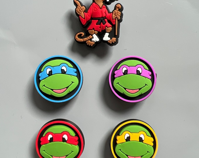 ROTTMNT CHIBI BUTTONS - Etsy UK