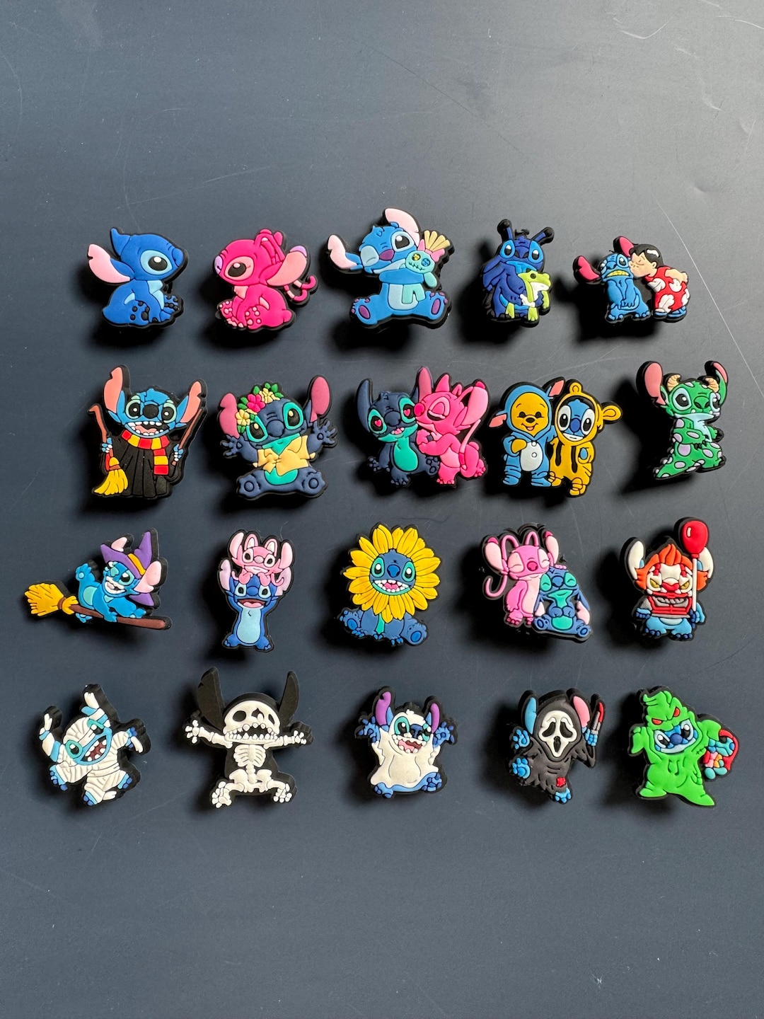 Stitch Shoe Charms Lilo Stitch Angel Characters - Etsy