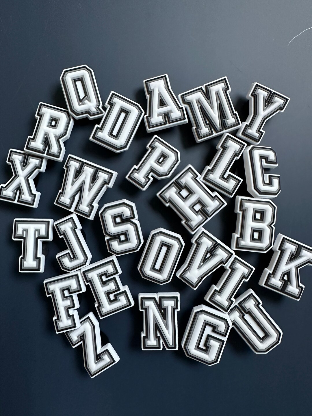 Shoe Charm Letters - Etsy