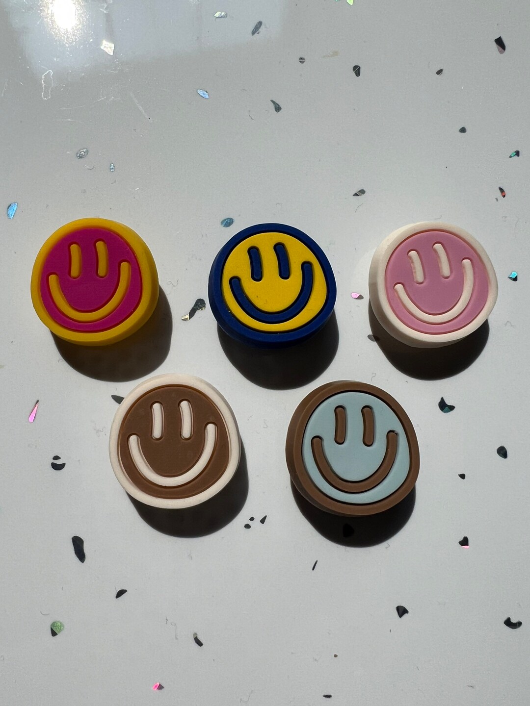 Cute Cool Smiley Face Croc-aholic Shoe Charms - Etsy