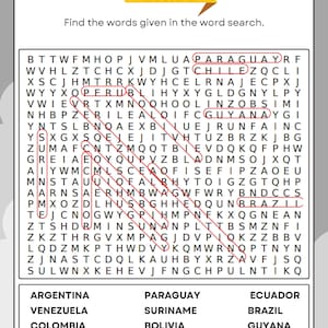 Geography Word Search Puzzle Workbook | Activity Book | Maze and Fun ...
